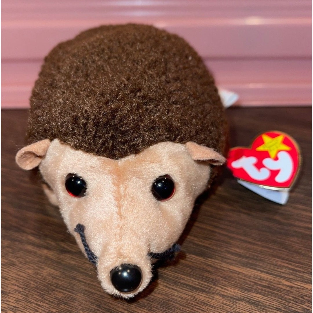 Ty Beanie Baby Prickles the Hedgehog 1998 Retired Tags Plush Stuffed ...