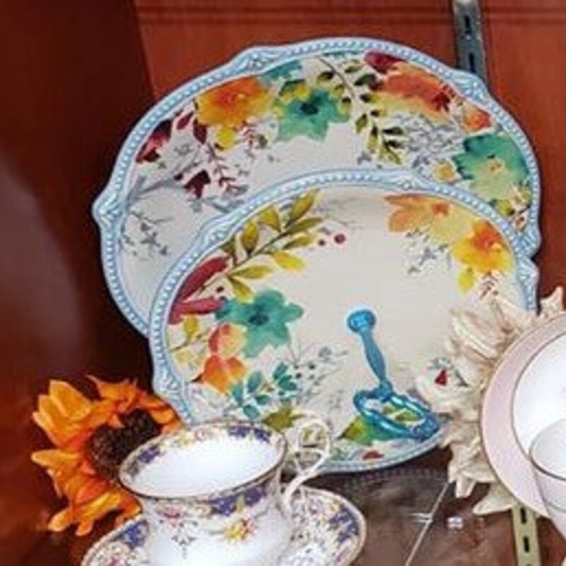 Blue Willow Cake Stand - Etsy