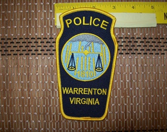 Va Police Patch - Etsy