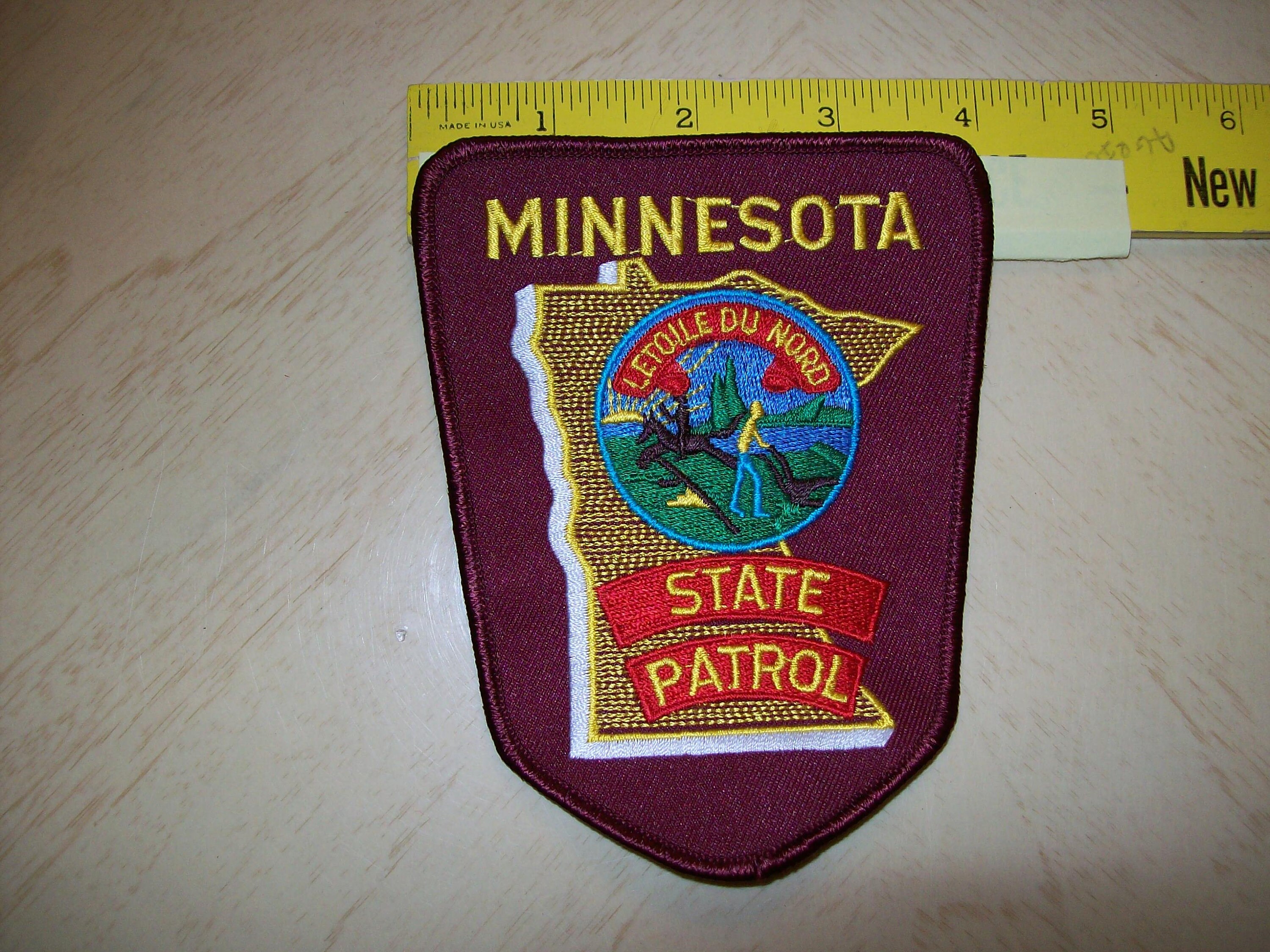 Minnesota State Patrol Uniform Patch | Etsy