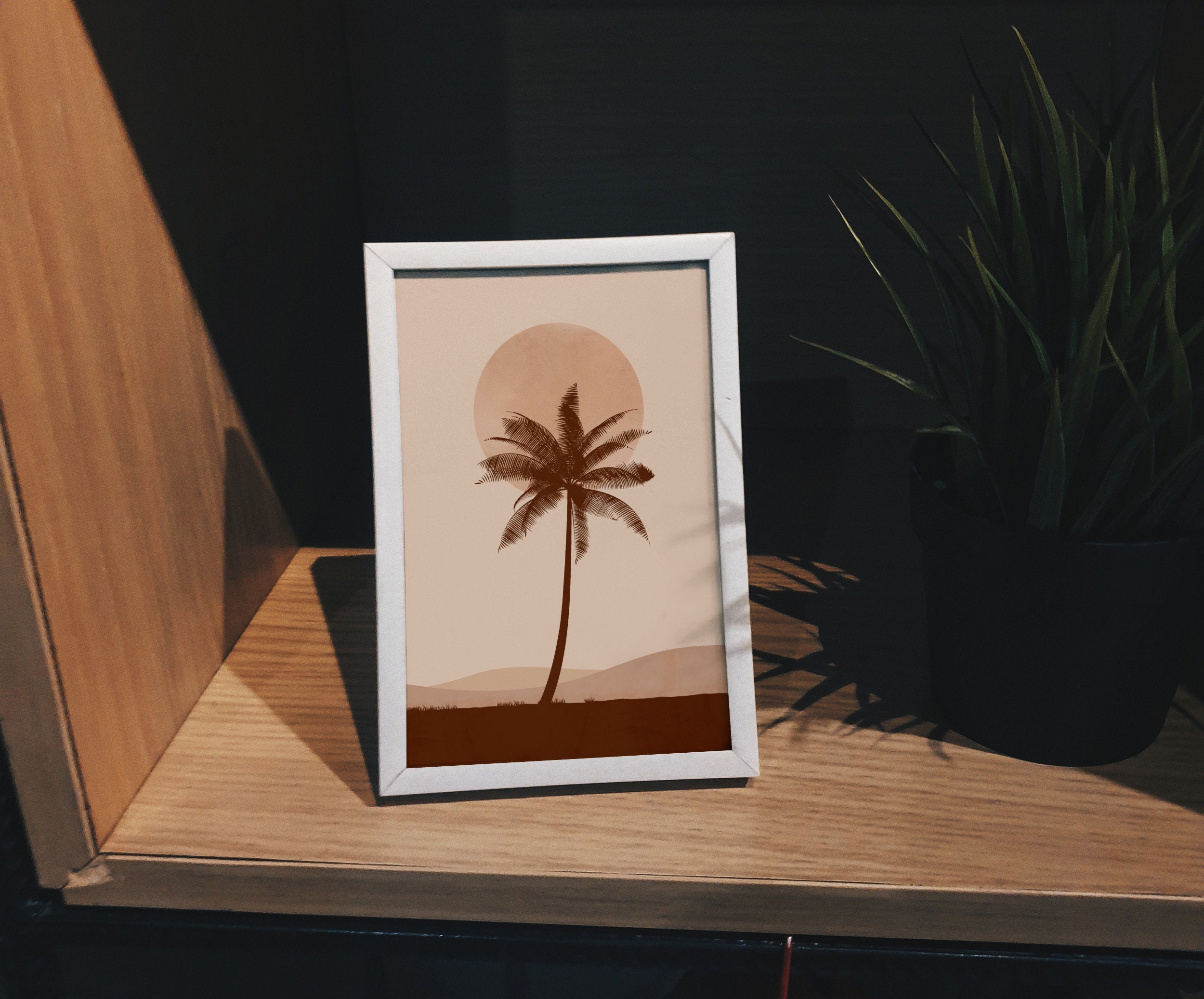 Palm Tree Poster, Beach Poster, Palm Tree Print, Hawaii Wall Art ...