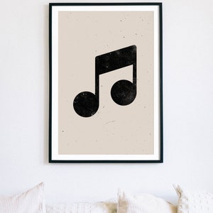 Music Poster, Music Room Decor, Musician Gift, Music Studio Decor ...