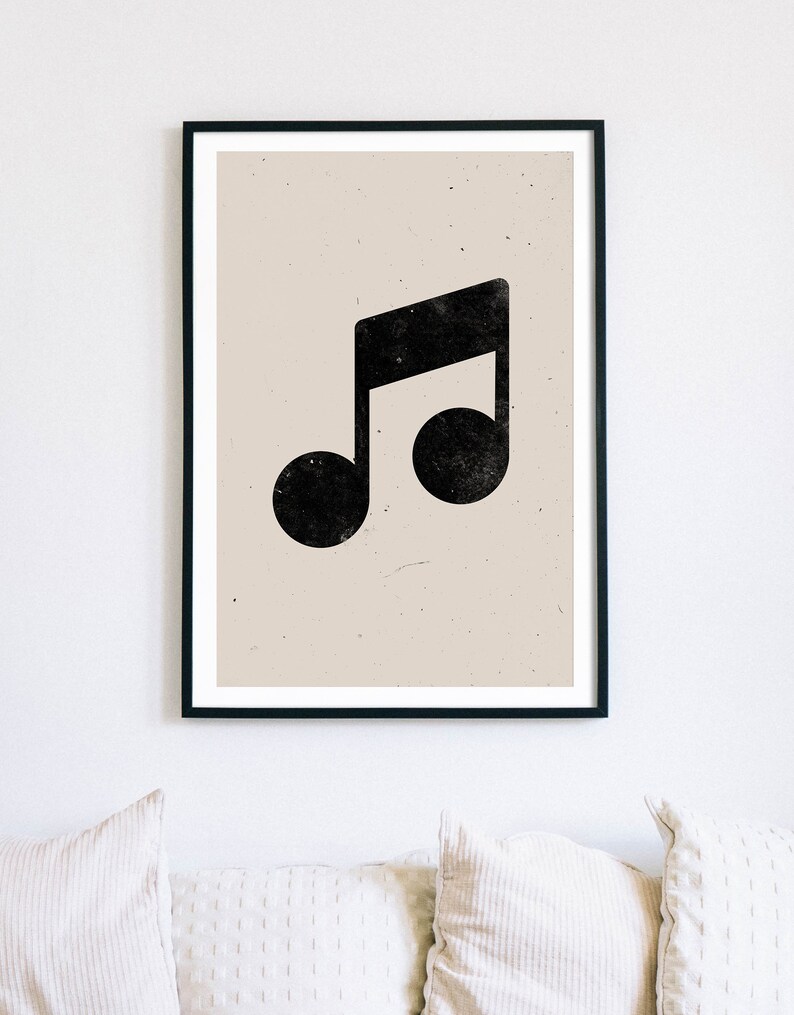 Music Poster, Music Room Decor, Musician Gift, Music Studio Decor ...