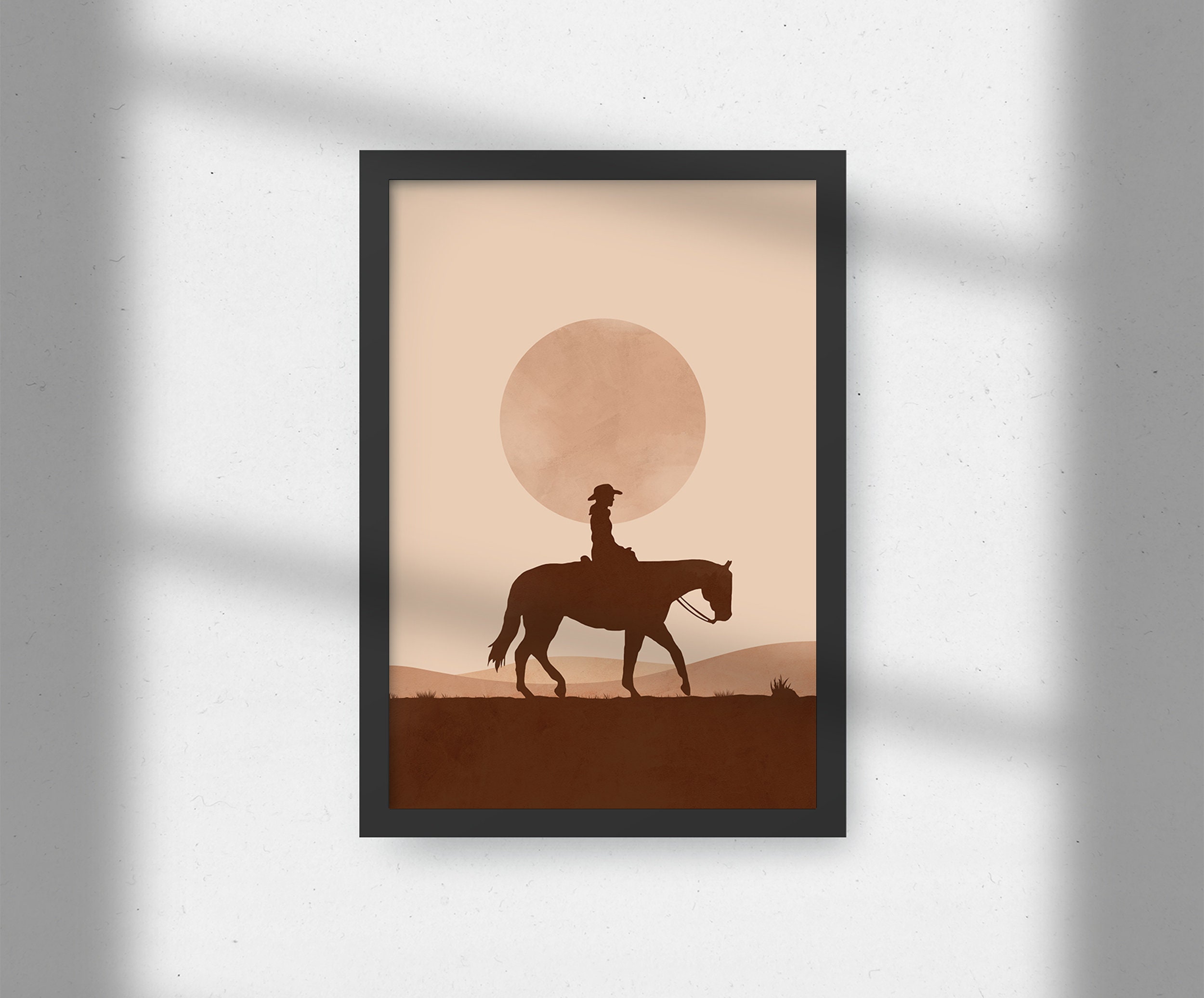 Horse Poster, Vintage Horse Wall Art, Horse Printable, Horse Decor ...
