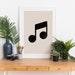 Music Poster Music Room Decor Musician Gift Music Studio - Etsy