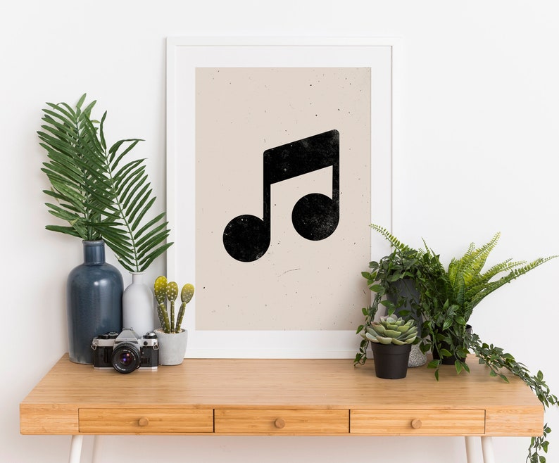 Music Poster, Music Room Decor, Musician Gift, Music Studio Decor ...