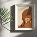 Violin Poster, Violin Print, Violin Printable, Violin Wall Art, Music ...