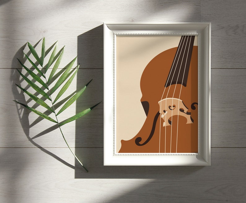Violin Poster, Violin Print, Violin Printable, Violin Wall Art, Music ...