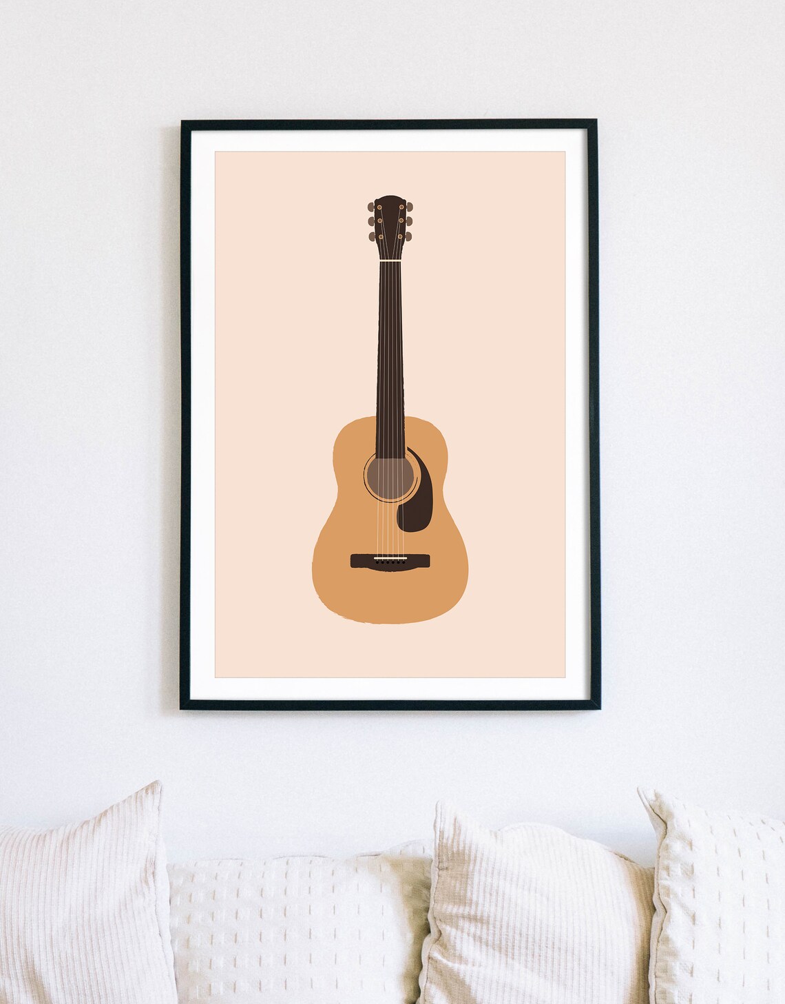 Guitar Print Music Poster Printable Art Music Wall Art - Etsy