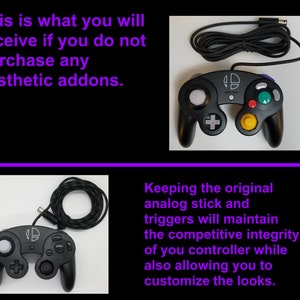 BUDGET Modded Gamecube Controller for Smash Bros. Melee and Ultimate ...
