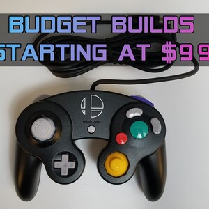 BUDGET Modded Gamecube Controller for Smash Bros. Melee and - Etsy