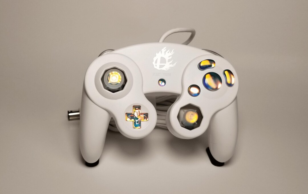 Modded Gamecube Controller for Smash Bros. | Prismatica - Etsy