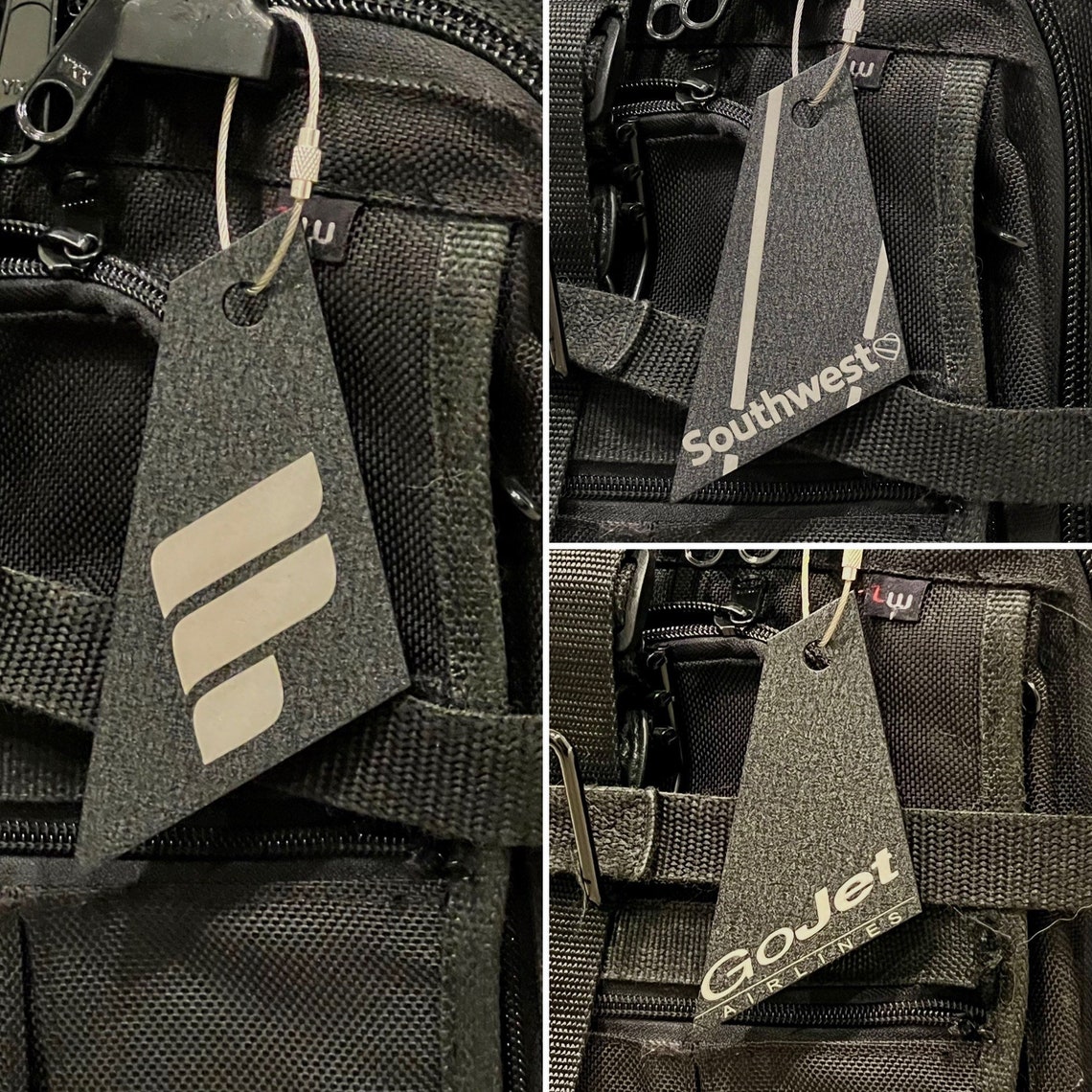 All Metal Suitecase / Luggage Tags for Airline Crew - Etsy