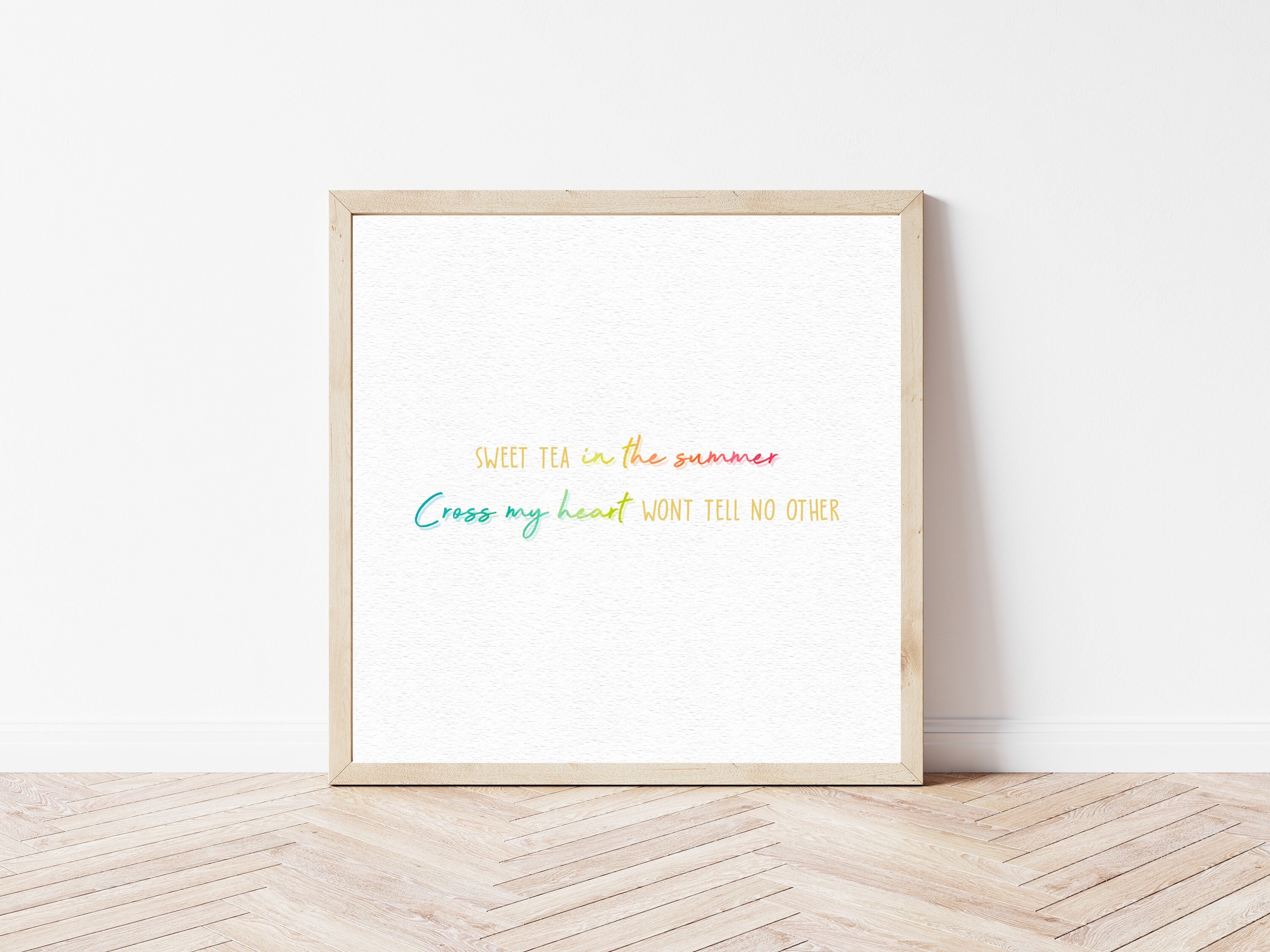Seven by Taylor Swift Folklore Lyric Inspired Digital - Etsy