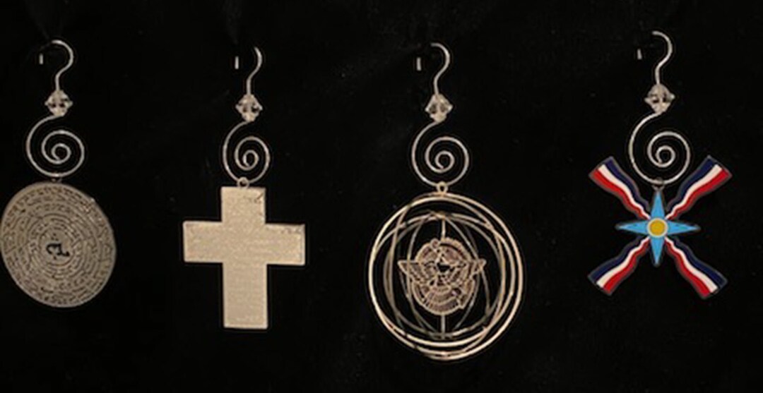 Assyrian Christmas Ornaments Set of 4 - Etsy