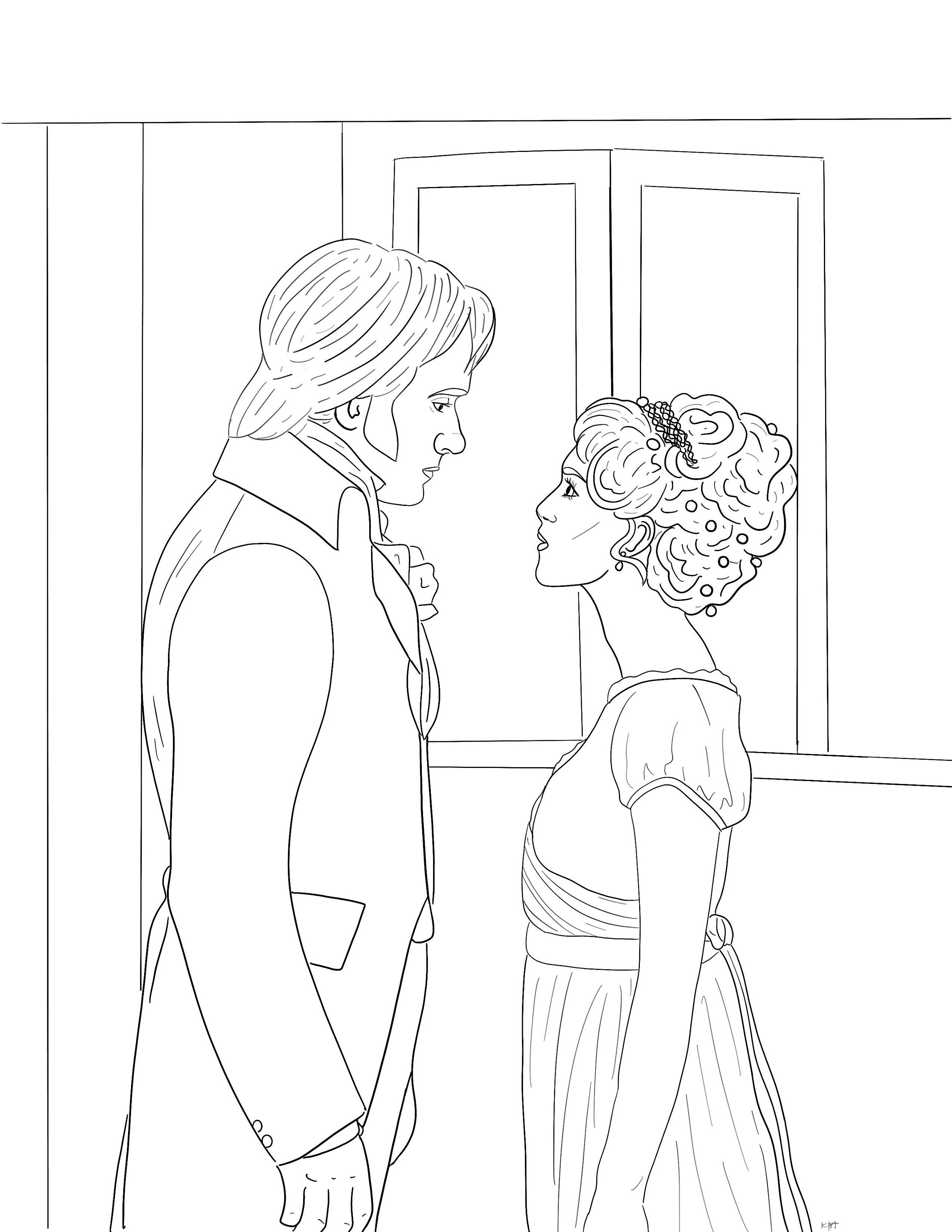 Titanic Movie Coloring Pages