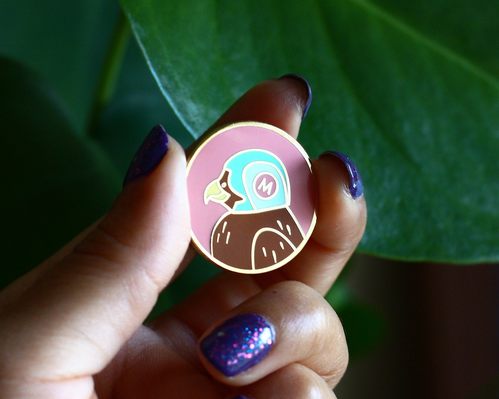 Mordecai Hard Enamel Pin Wes Anderson Inspired Gold Plated - Etsy