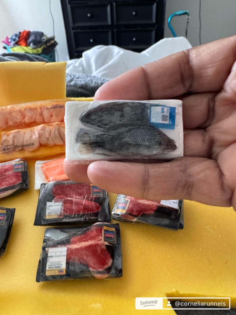Packages of Chicken, Beef, Fish - Etsy