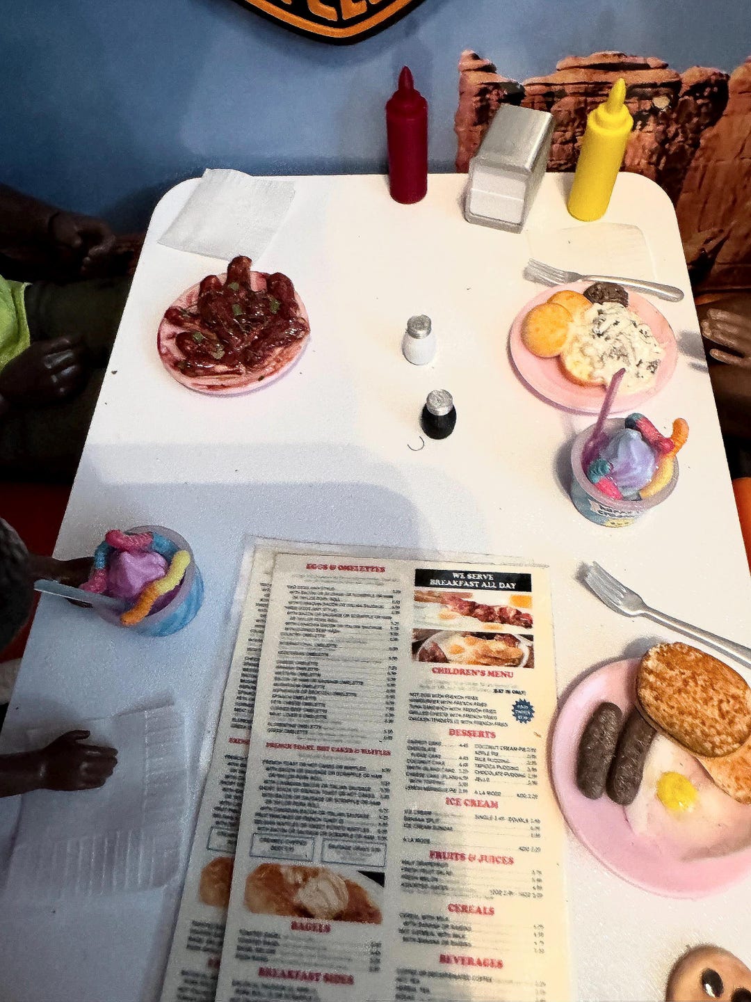 1/6 Scale Diner Menus Set of 2 - Etsy