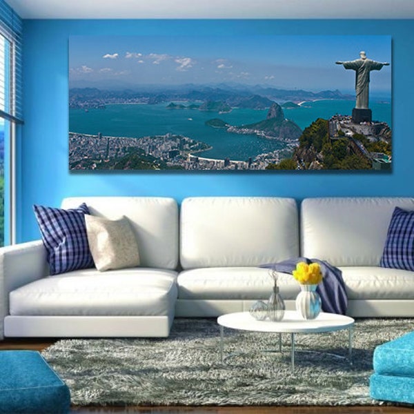 Large Jesus Panoramic Wall Art - Etsy