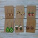 Adorable Handmade Food Perler Bead Dangle Earrings - Etsy