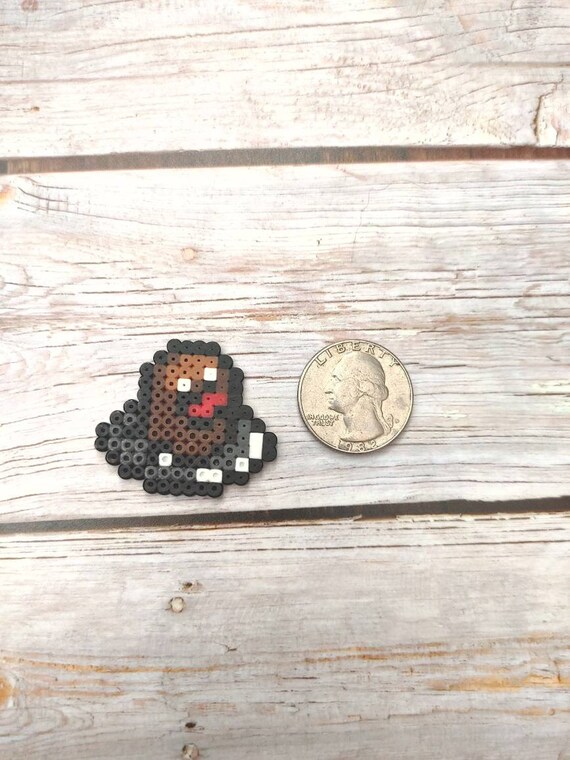 Diglett Perler Bead Pokemon Keychain/magnet - Etsy