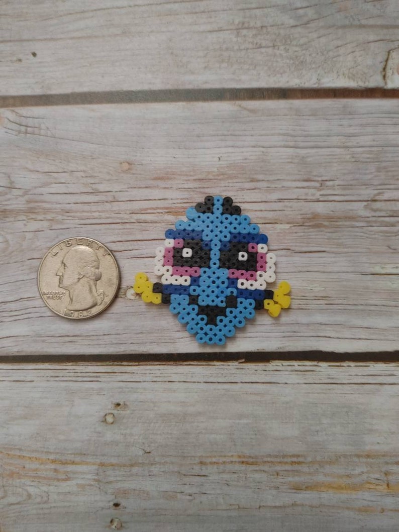 Baby Dory Finding Dory Pixar Perler Bead Magnet - Etsy