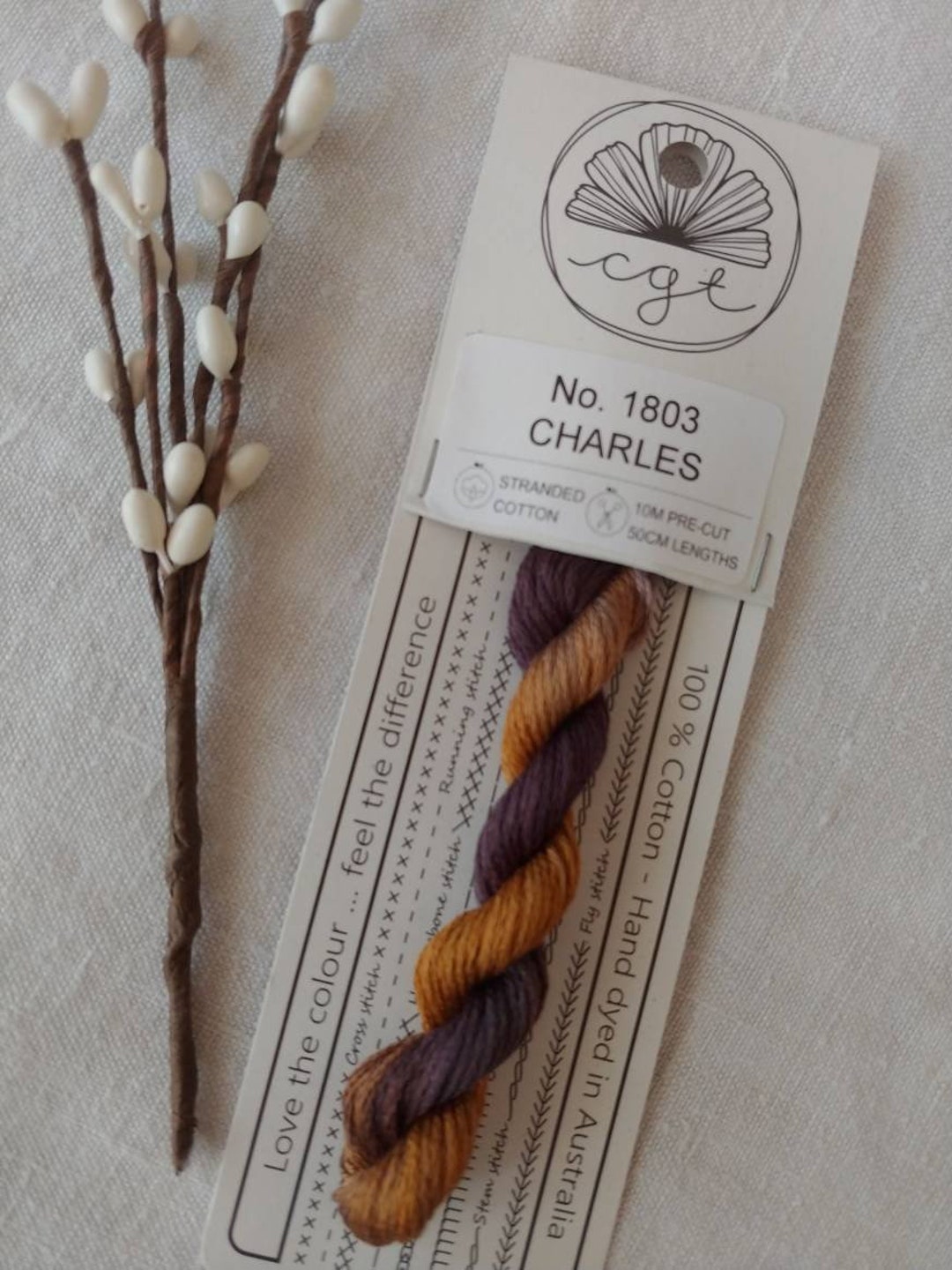 Charles - Cottage Garden Threads No. 1803 - Etsy