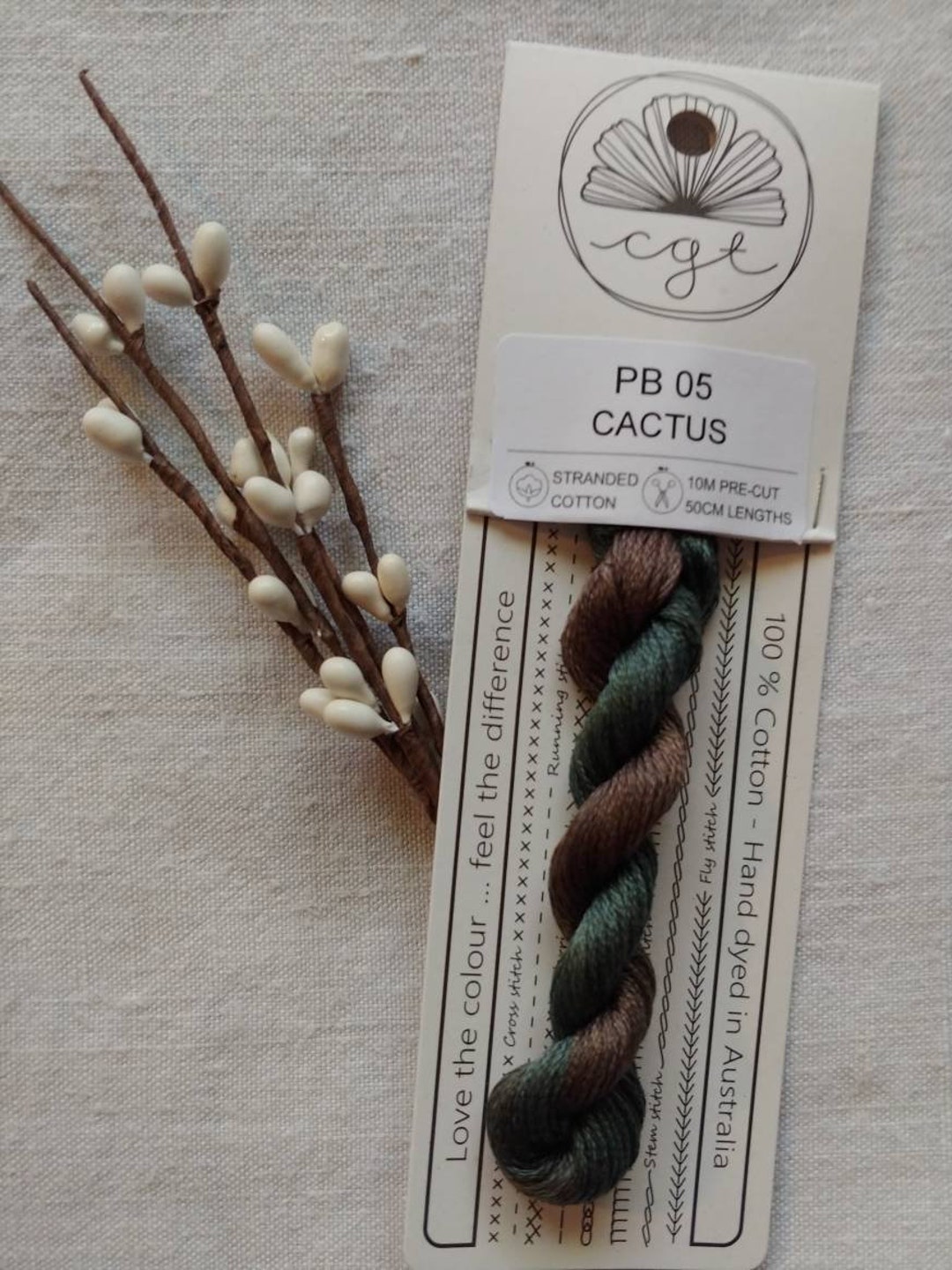 Cactus - Cottage Garden Threads PB05 Skein for Embroidery & Cross ...