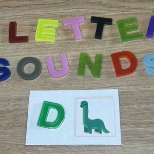 BEGINNING SOUND Picture Match, Printable Alphabet Cards, Kindergarten ...