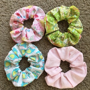 Set of 4 Cute Scrunchies - Etsy
