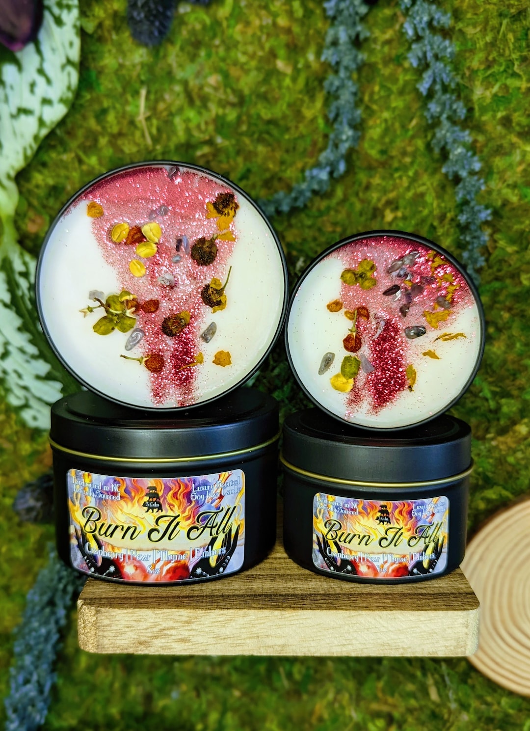 Burn It All Feminist Decorated Candles, Funny Feminist Gifts for Her ...