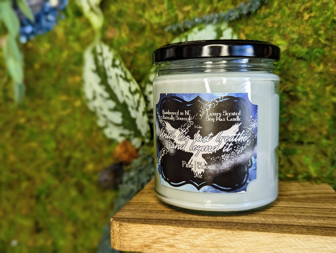 Rowan Whitethorn Throne of Glass Book Lover Candle, TOG Romantasy Book ...