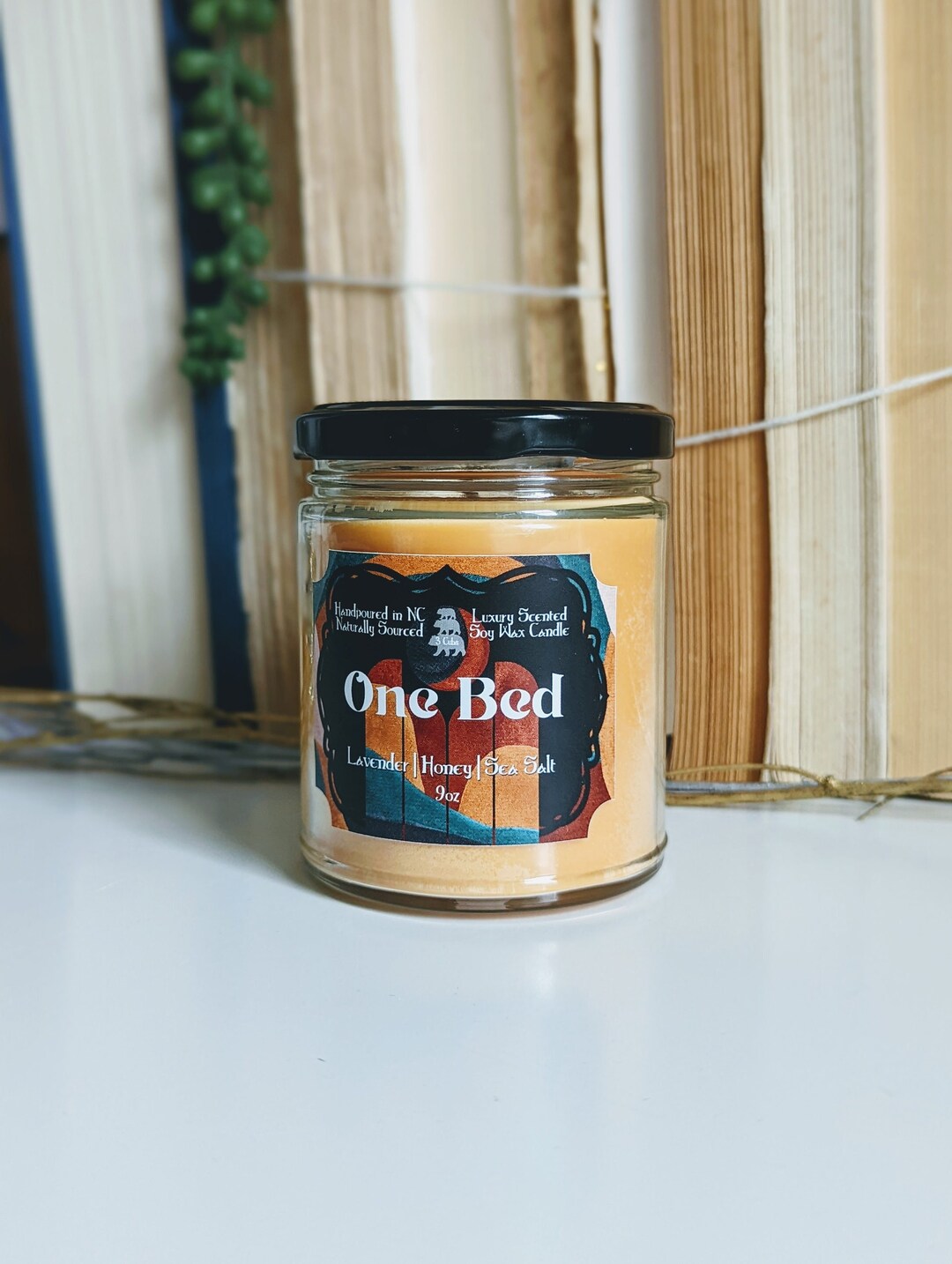 One Bed Candle, Romance Book Trope Bookish Candles, Best Seller ACOTAR ...