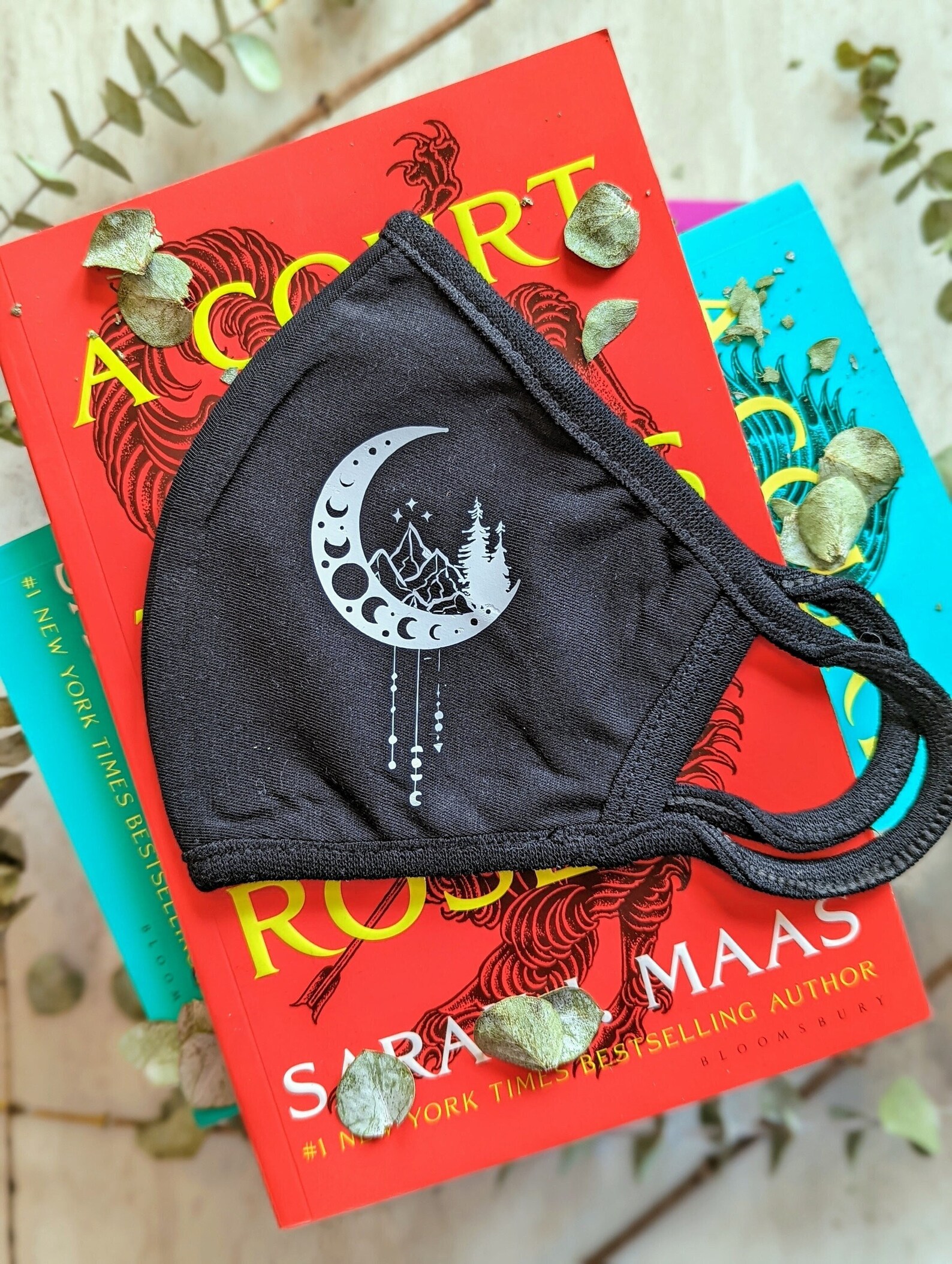 ACOTAR Face Mask A Court of Thorns and Roses Washable | Etsy