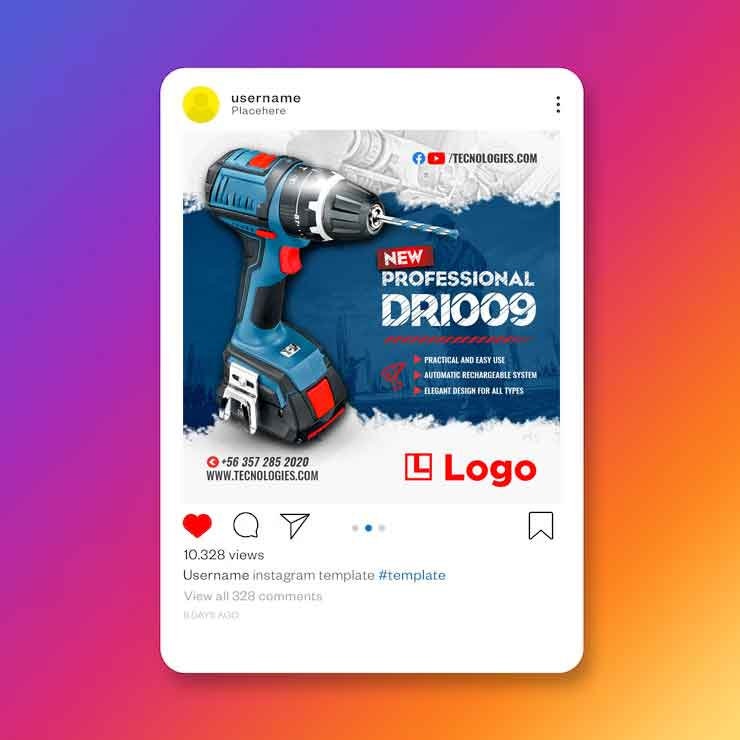 Drill Machine Flyer Templates - Etsy