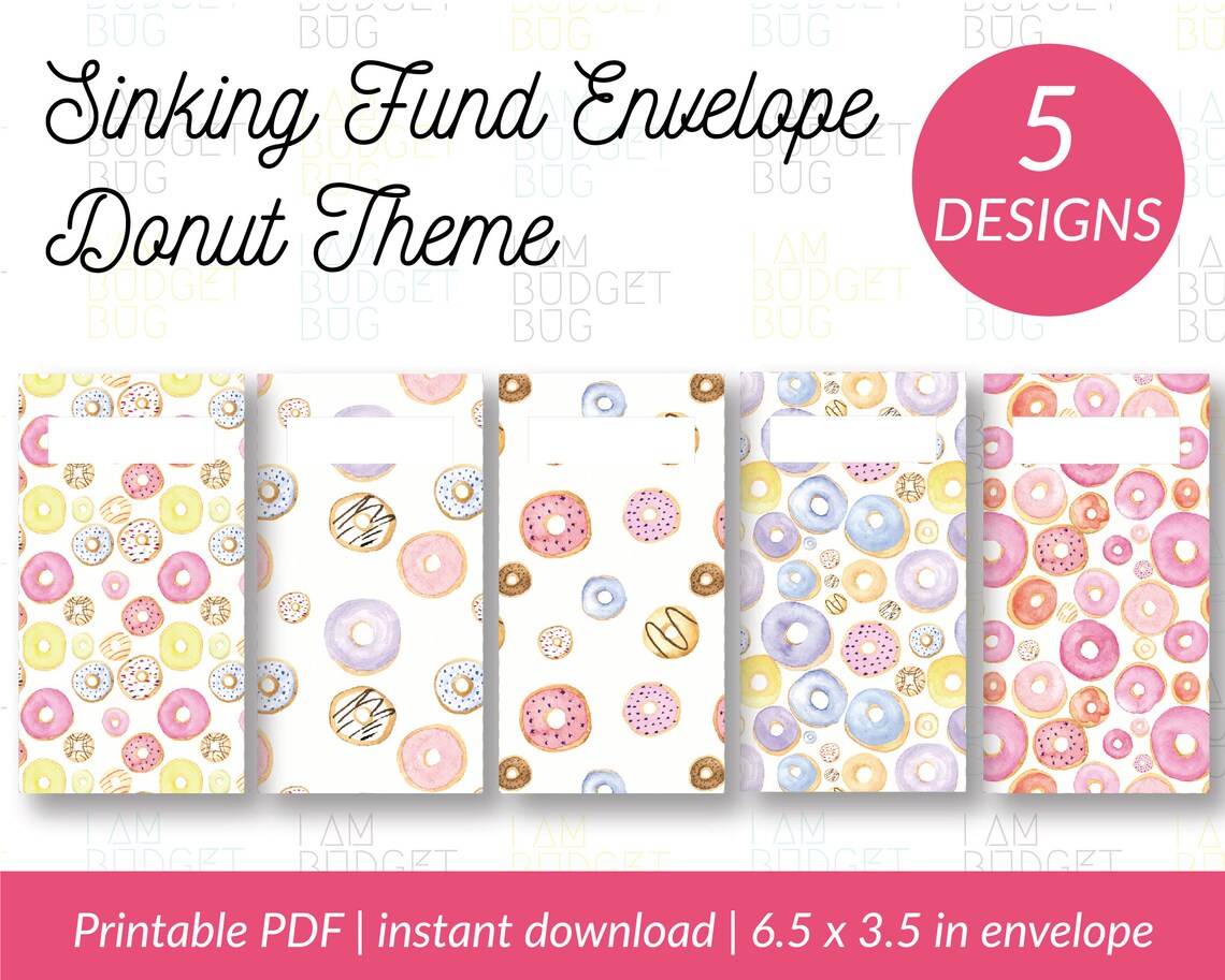 SINKING FUND ENVELOPE Track Your Budget Dave Ramsey - Etsy UK