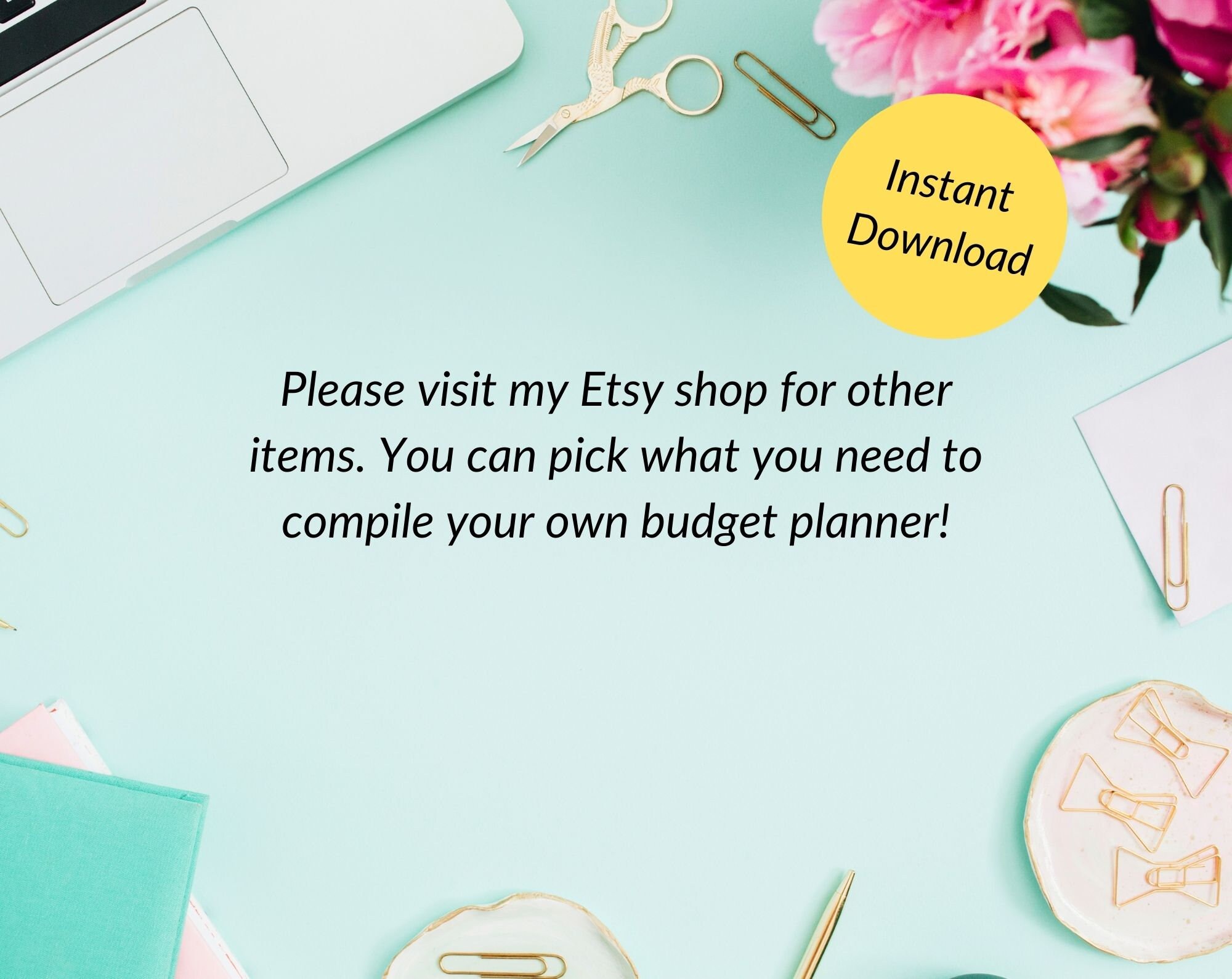Printable Comprehensive Budget Planner Binder - Financial Planning Set ...