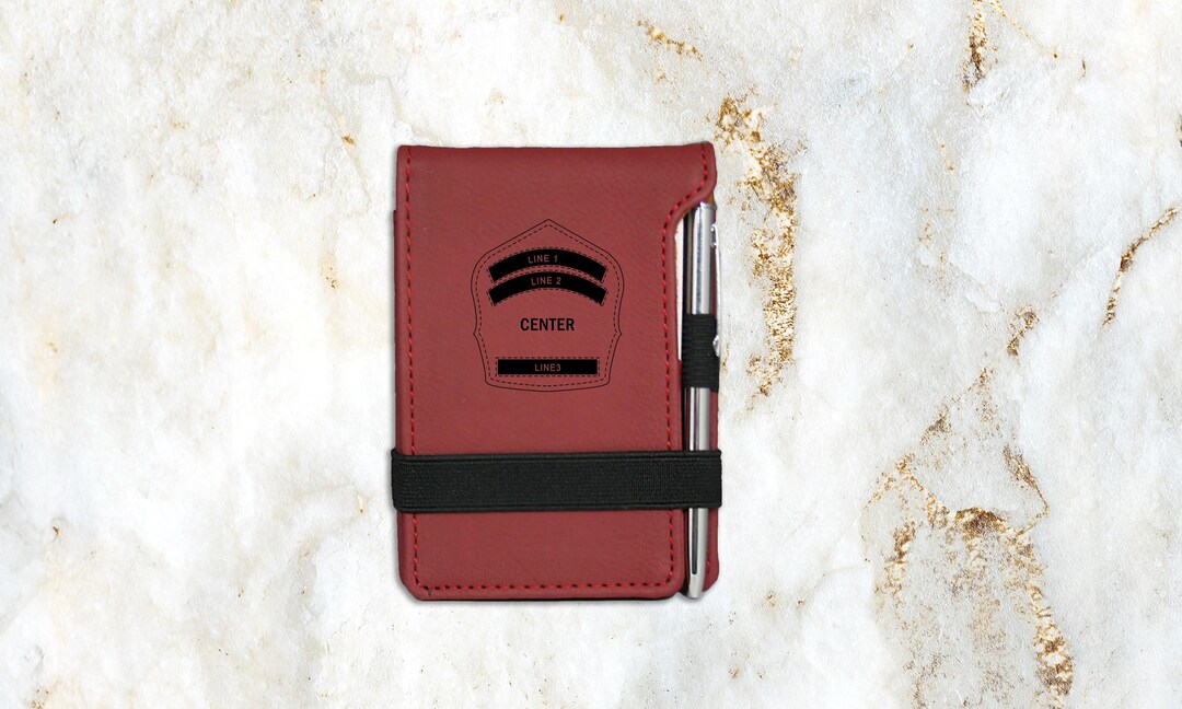 Firefighter Helmet Shield Note Pad - Fire Department Gift - Etsy