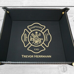 Firefighter Dice Tray - Fire Department Gift - Etsy