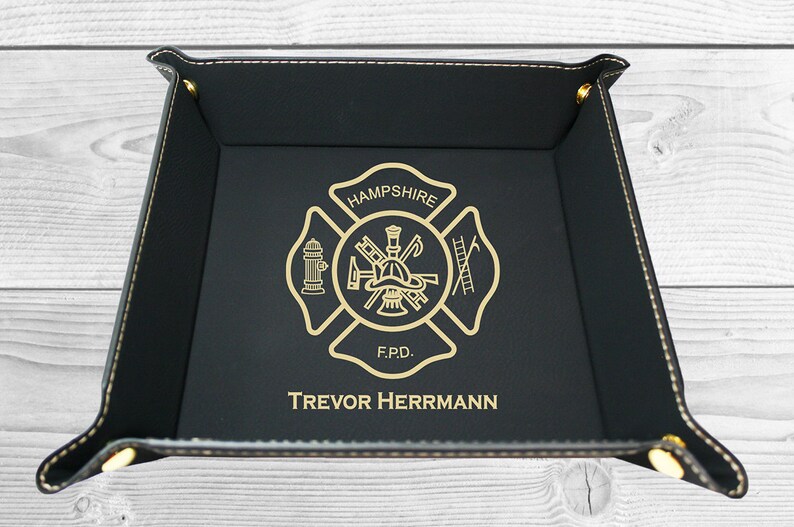 Firefighter Dice Tray - Fire Department Gift - Etsy