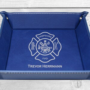Firefighter Dice Tray - Fire Department Gift - Etsy