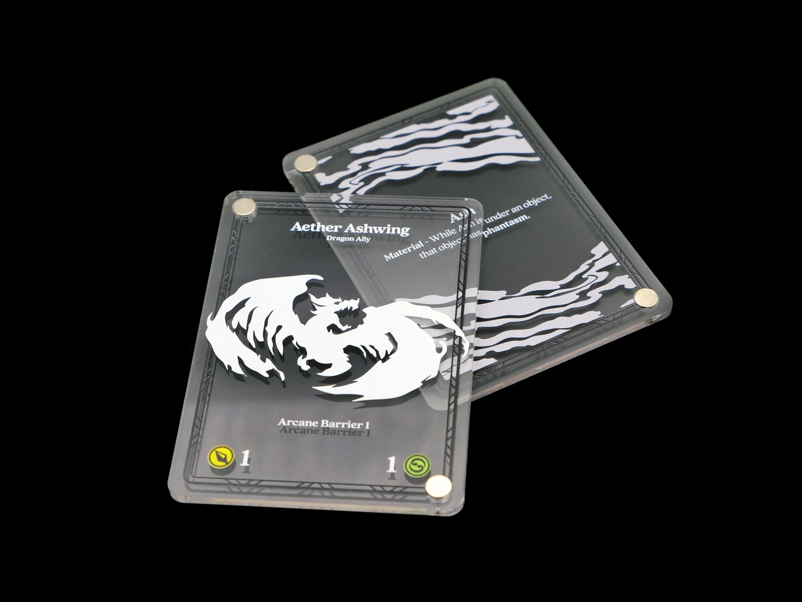 Card Sized Tokens Flesh and Blood Acrylic Tokens - Etsy Australia