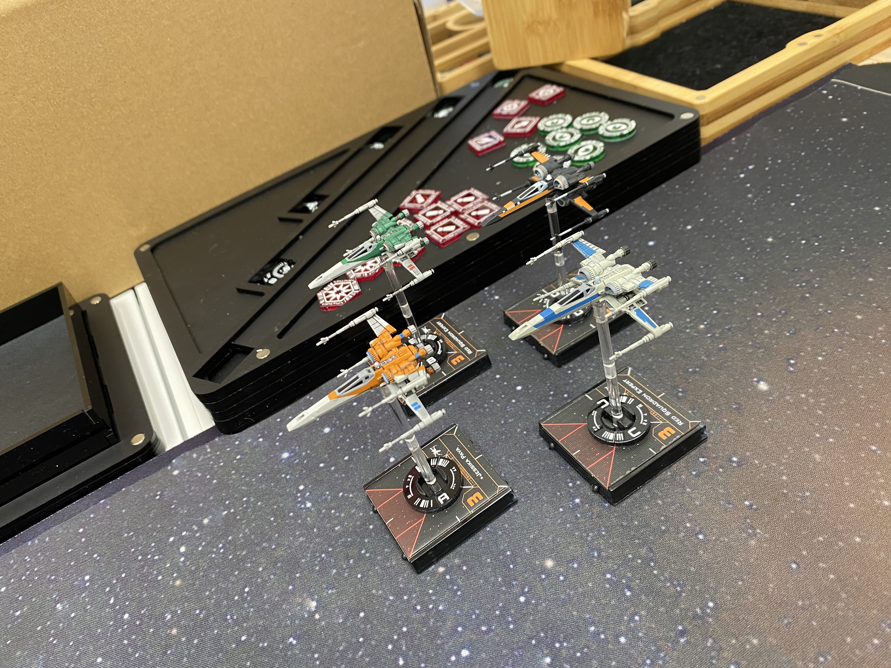 Ship ID and Turret Set X-wing Acrylic Tokens - Etsy