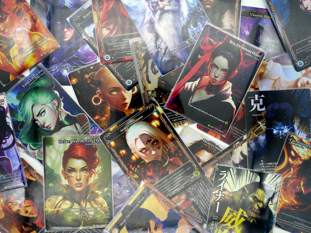 Alt Art Hero Cards Flesh and Blood - Etsy