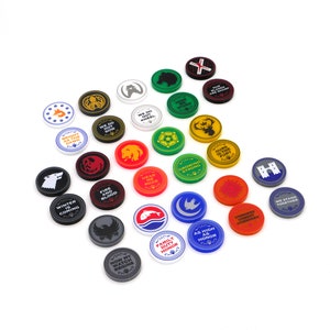 Token Set - Game of Thrones LCG Acrylic Tokens (updated) - Etsy
