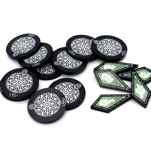 Edge of the Earth Token Set - Arkham Horror Acrylic Tokens - Etsy