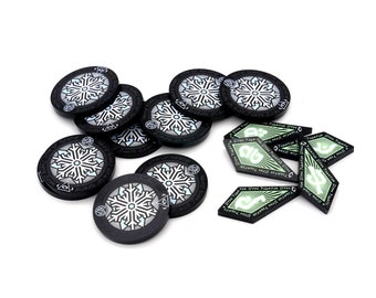 Class Token Set Arkham Horror Acrylic Tokens - Etsy