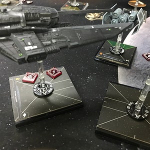 Ship ID and Turret Set - X-wing Acrylic Tokens - Etsy