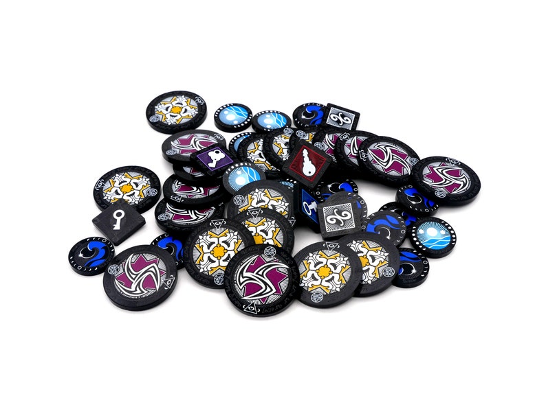 Innsmouth Token Set Arkham Horror Acrylic Tokens - Etsy